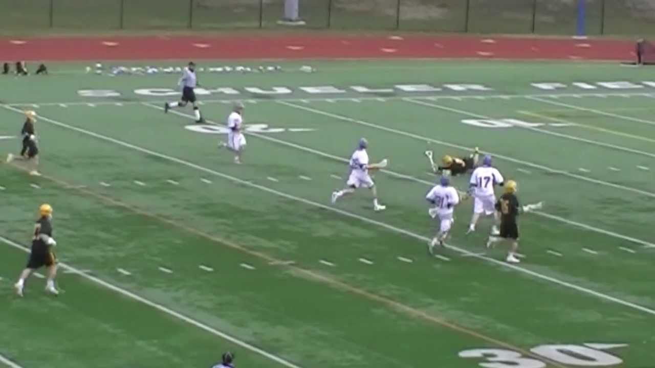 Adrian College Lacrosse - Josh Maluta Goal of the Year - YouTube