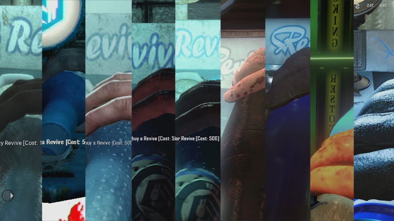 Every Call of Duty Zombies Perk Drinking Animation (WAW,BO1,BO2,BO3,BO4 ...