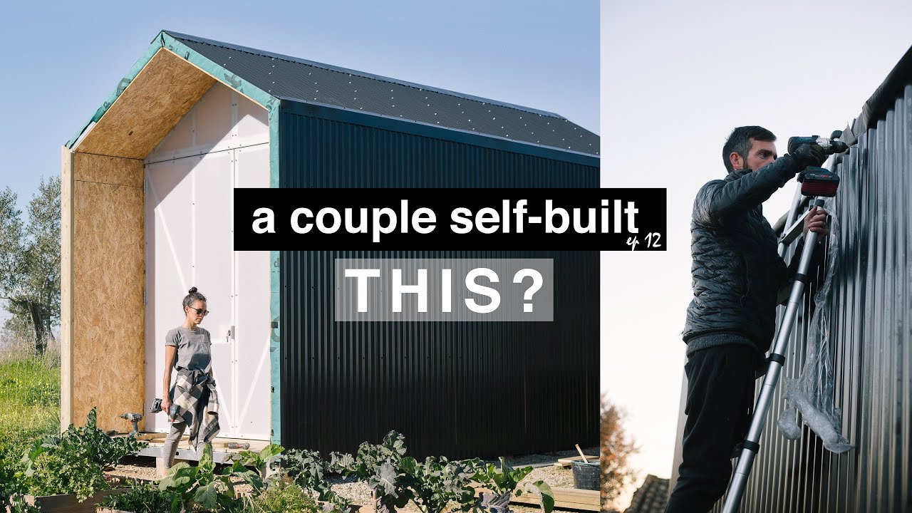 #12 COVERING OUR OWN "SHIPPING CONTAINER" HOUSE [Exterior Cladding in ...