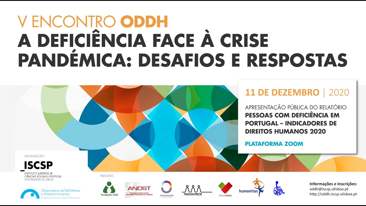 V Encontro ODDH - SESSÃO DE ABERTURA E APRESENTAÇÃO DE RELATÓRIO ODDH ...