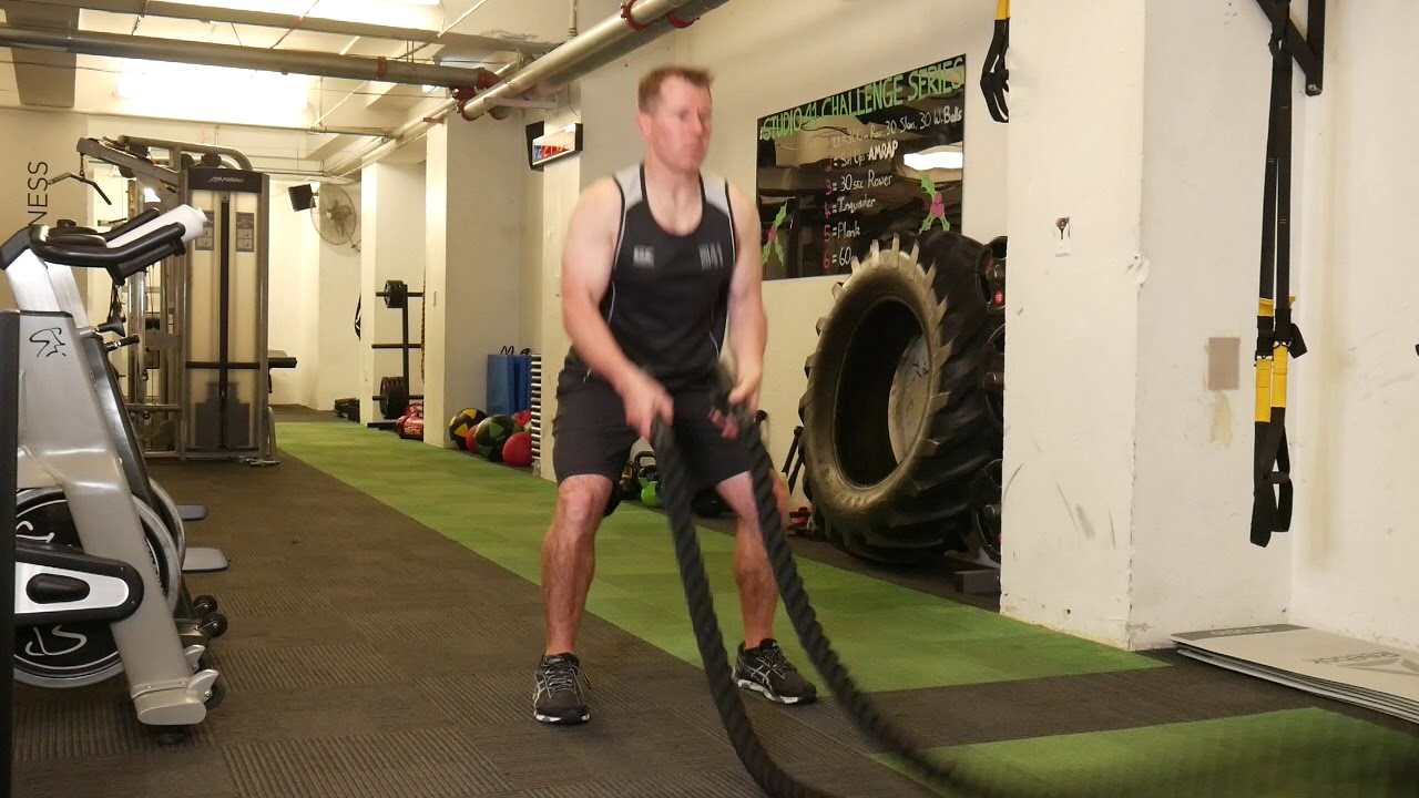 Battle Ropes - Slams - YouTube