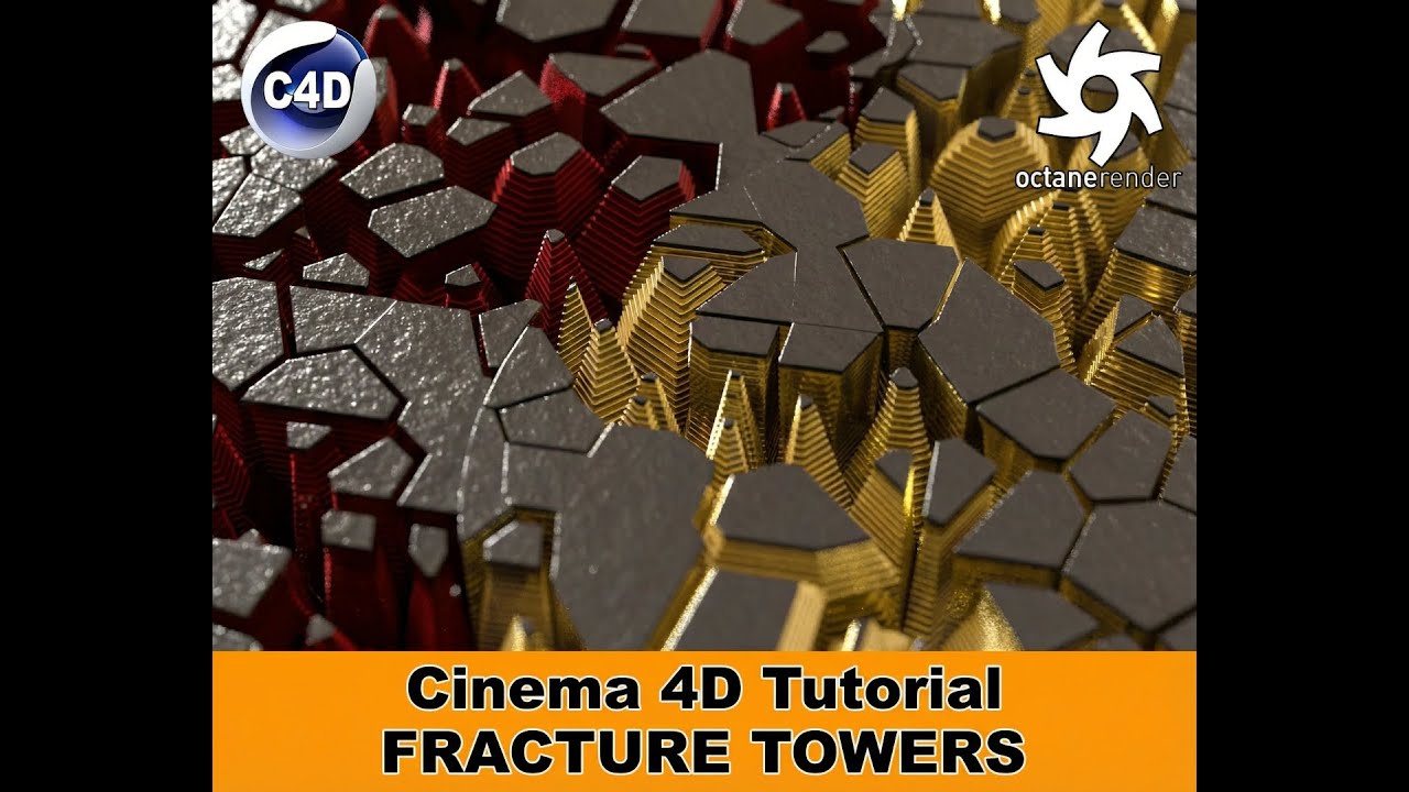 FRACTURE TOWERS (Cinema 4D Patreon Tutorial Preview) - YouTube