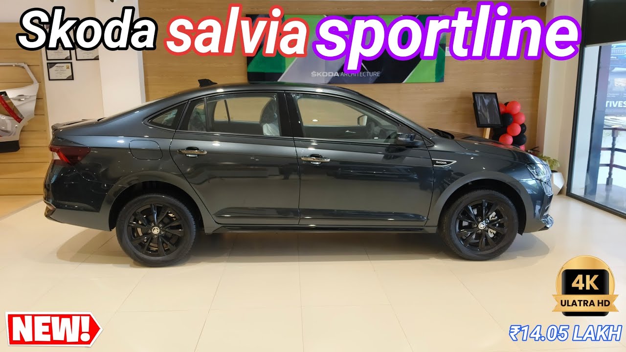 skoda slavia 🔥 sportline variant 😍 2024 newly launched ₹14.05 LAKH ...