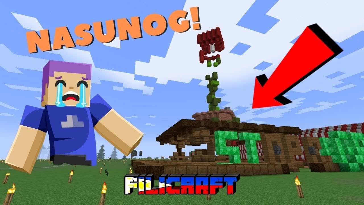 MAY SUMUNOG NG SHOP (MINECRAFT TAGALOG) - YouTube