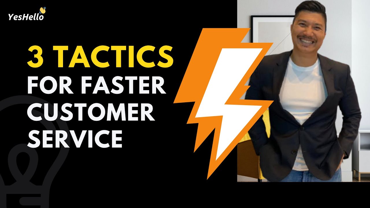 The 3 Most Powerful Tactics For Fast Customer Service - YouTube