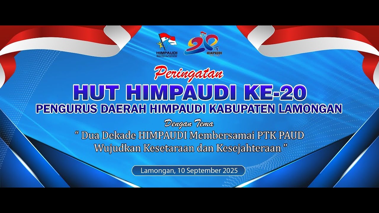 PERINGATAN HUT HIMPAUDI KE-20 PEGURUS DAERAH HIMPAUDI KABUPATEN ...