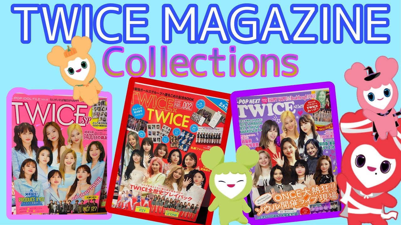 Twice Collections, My TWICE Collections Magazine Japan, #トゥワイスコレクション ...