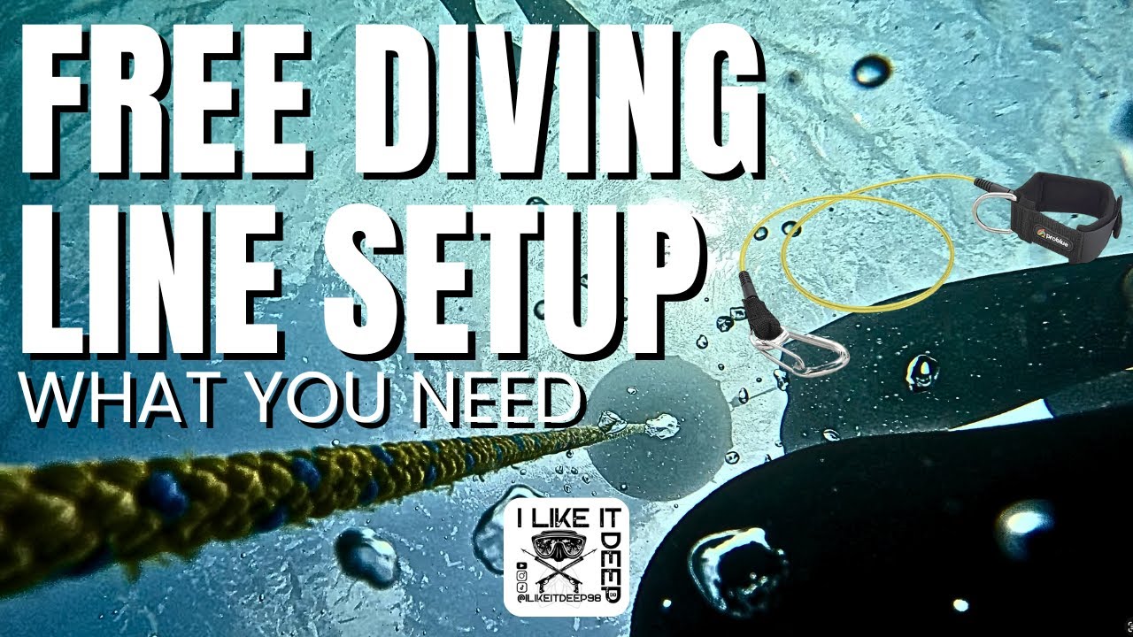 FREE DIVING LINE SETUP-WHAT YOU NEED! - YouTube