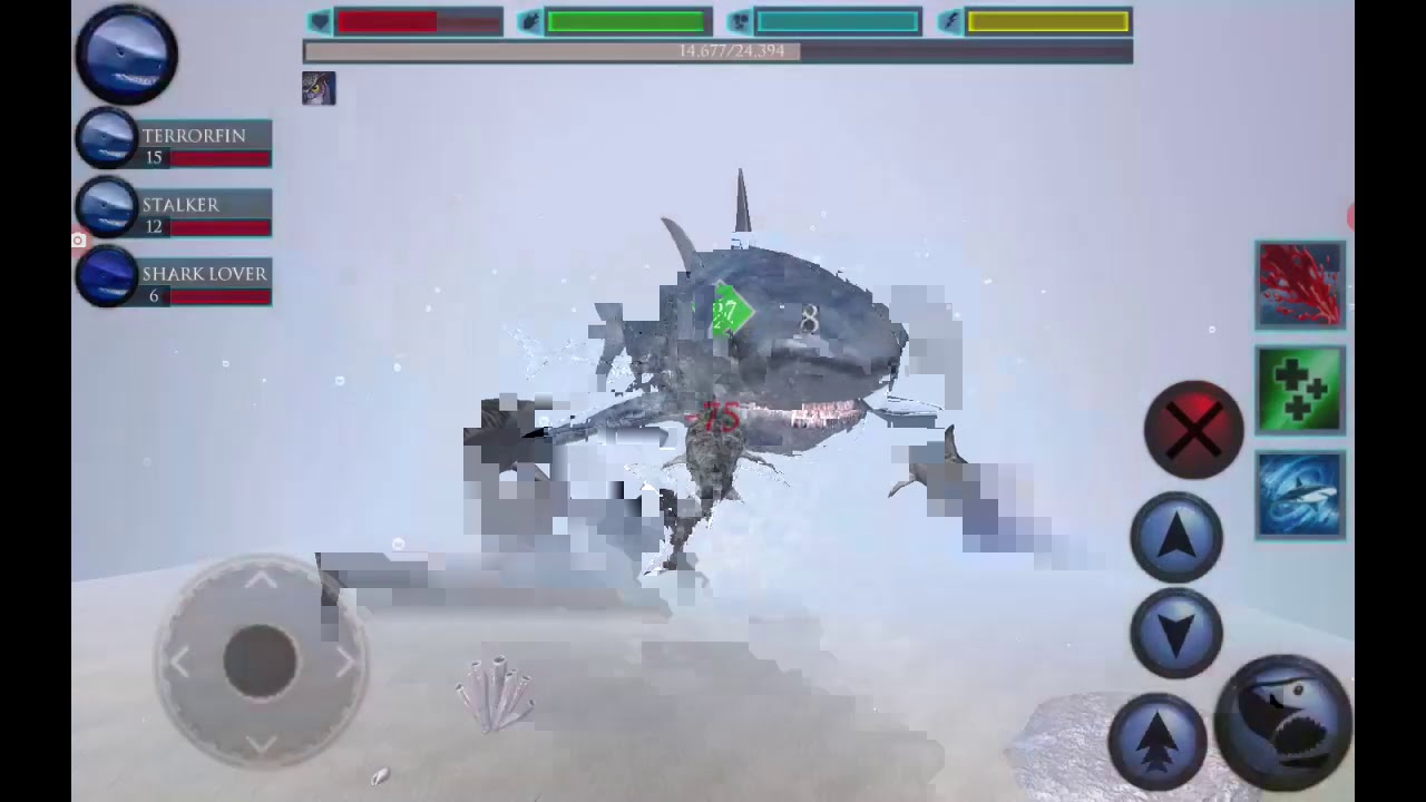 Ultimate Shark Simulator: Megalodon Boss Battle - YouTube