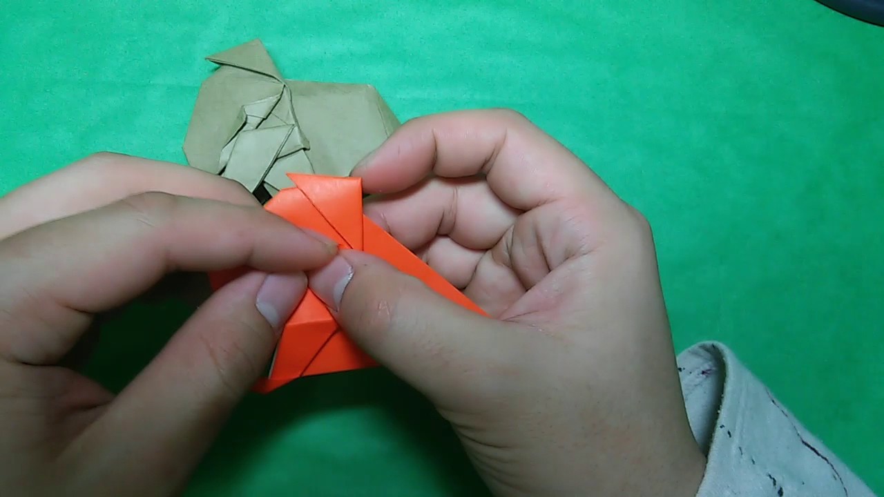 메머드 접기(Origami Mammoth) - YouTube