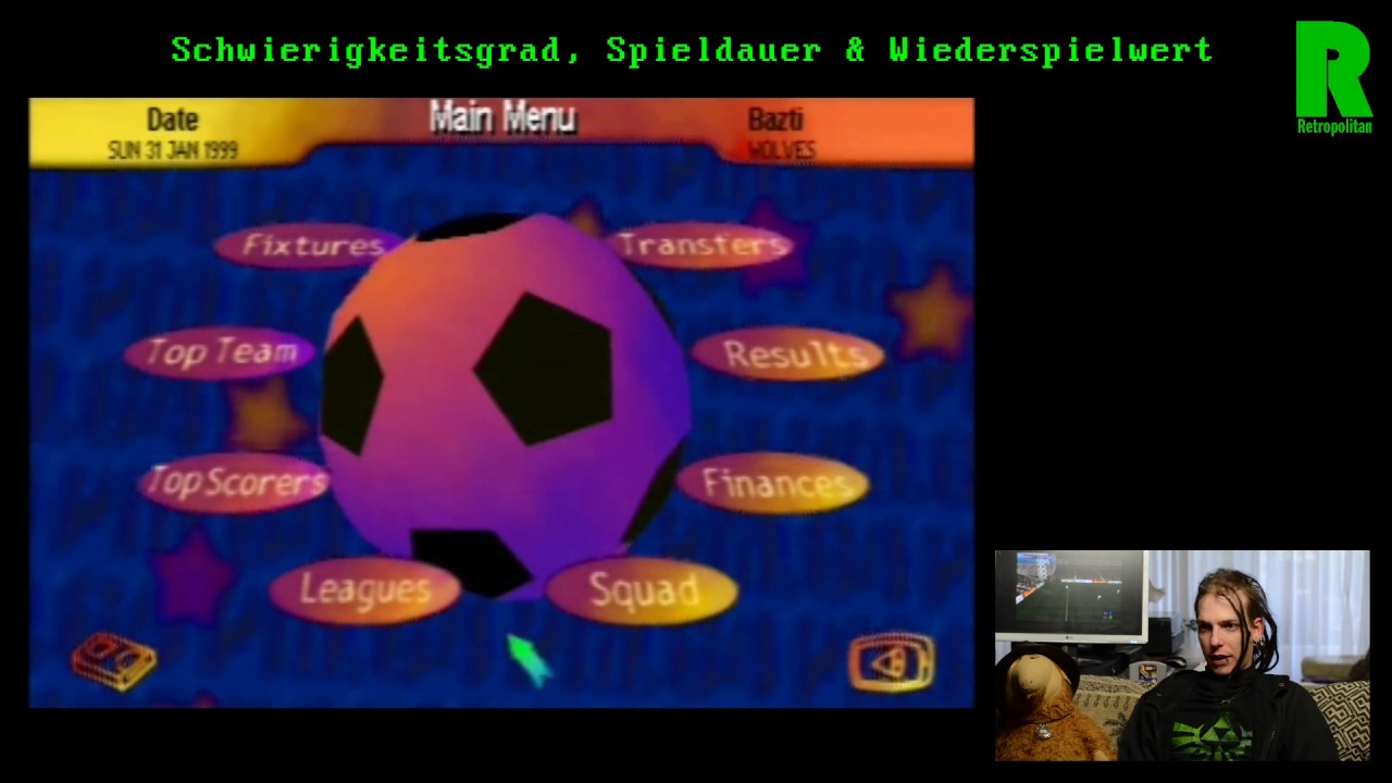 Premier Manager 64 - Review (N64 / Nintendo 64) - YouTube