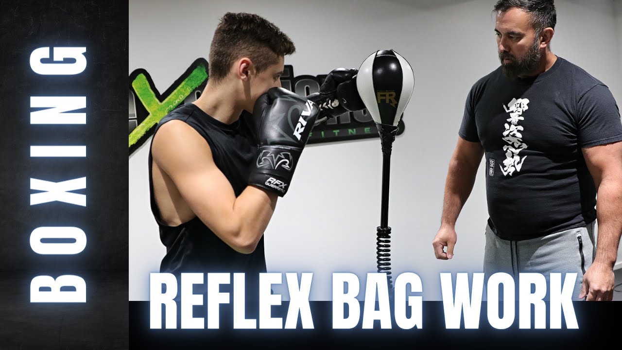 Boxing | Drills on the Fierce Reflex Bag - YouTube