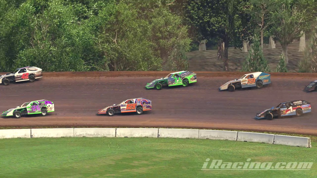 iRacing :UMP Modified @Lernerville speedway - YouTube