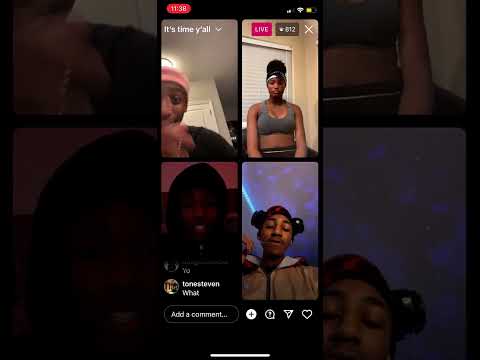 Jaaliyah royalty daughter on live with the dude some girl claim he older than her