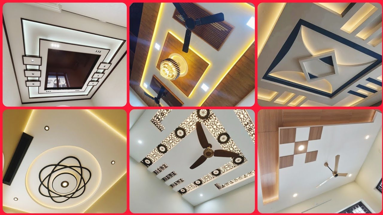 🛑 Modern false Ceiling | gypsum false Ceiling Design | pop vs pvc ...