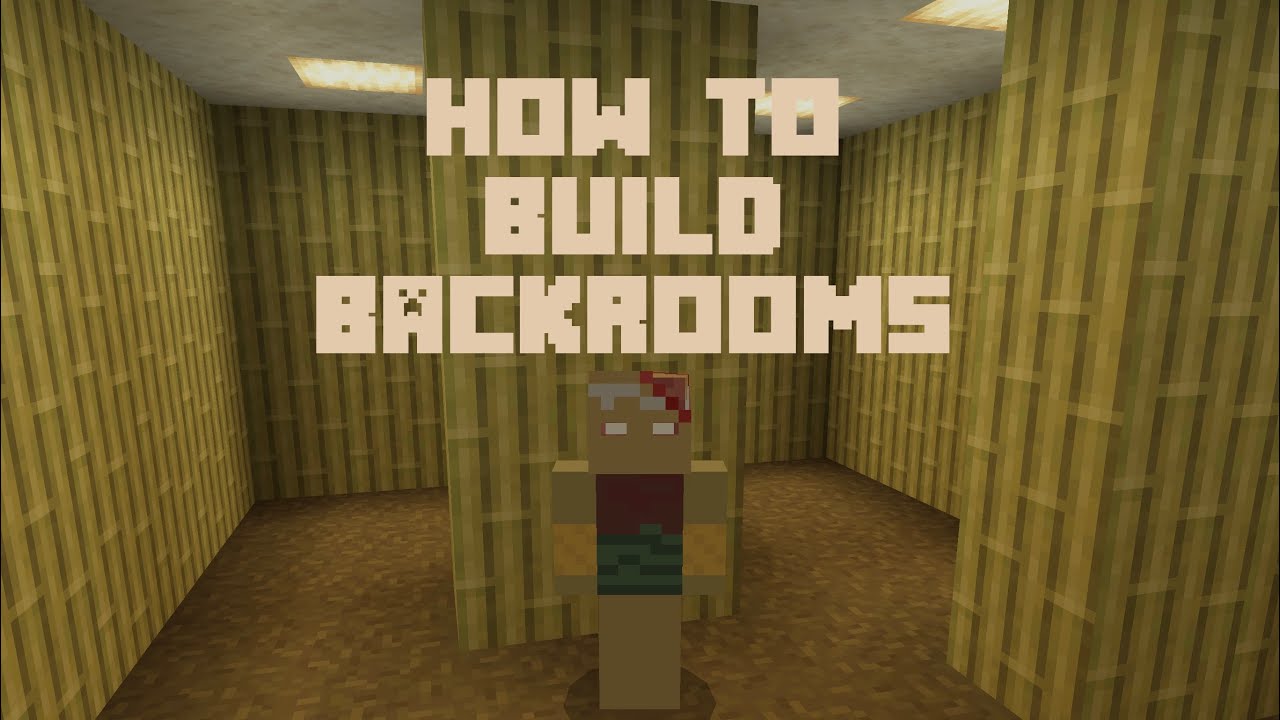 How to Build Backrooms - YouTube