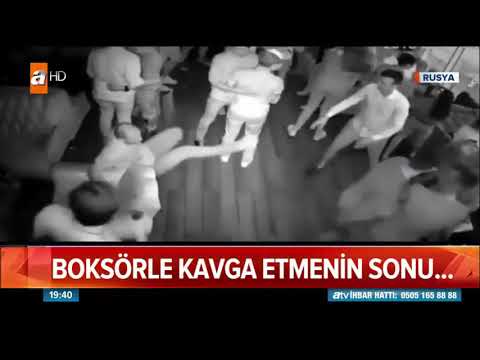 Boksörle Kavga Etmenin Sonu!