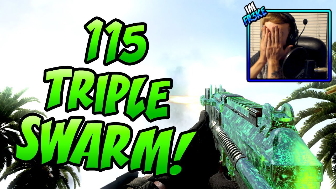 Triple Swarm 115 Camo! - Cod Black Ops 2 New Camo! - YouTube