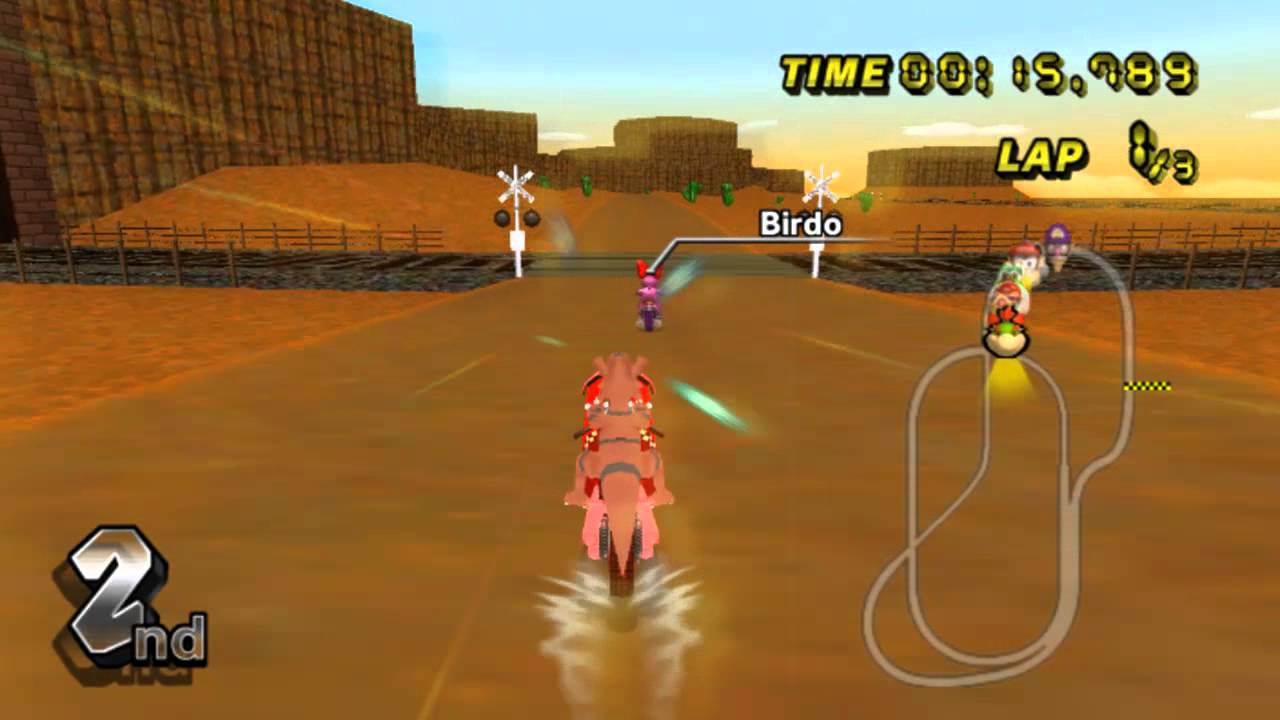 [MKWii] Custom Track - N64 Kalimari Desert (made by Captain Kwark) [RC1 ...