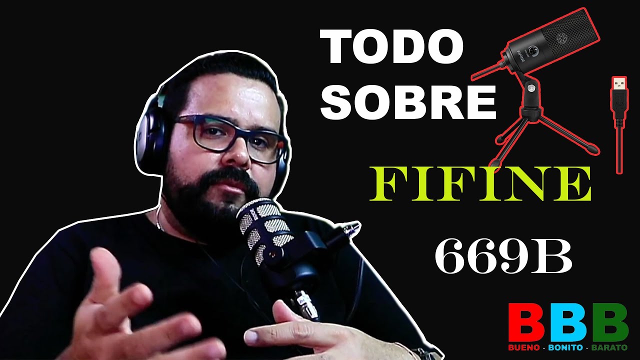 El más económico de los Micrófonos USB de Gran Calidad? Todo sobre Fifine 669B, Pruebas de Audio ...