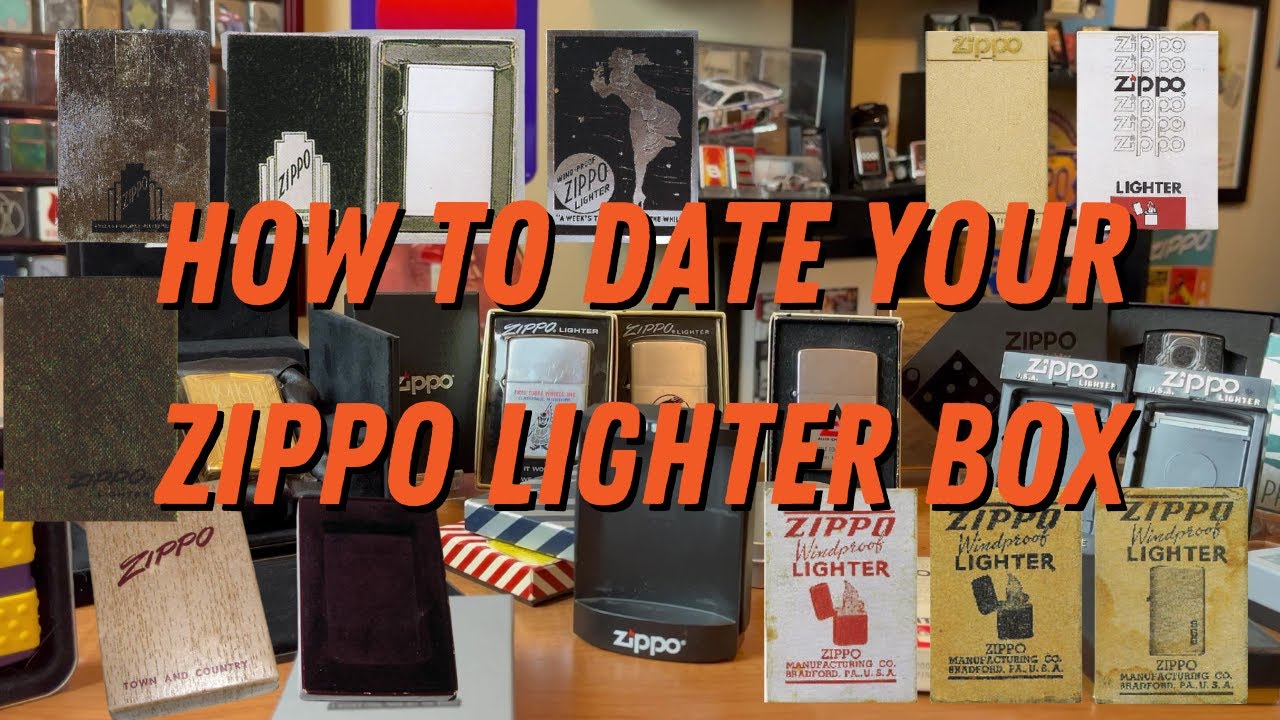 How To Date Your Zippo Lighter Box YouTube