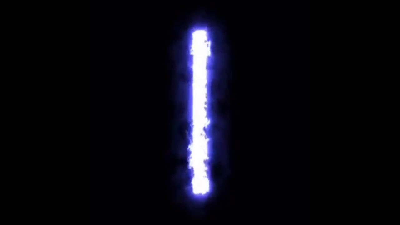 Saber overlay for editing! - YouTube