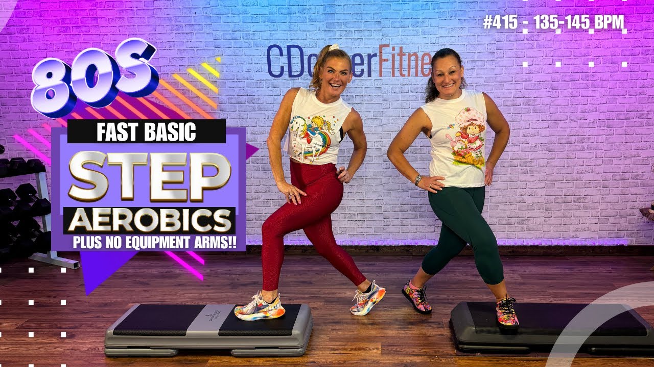 TOTALLY 80's - FAST BASIC STEP AEROBICS CARDIO - 135 BPM ...