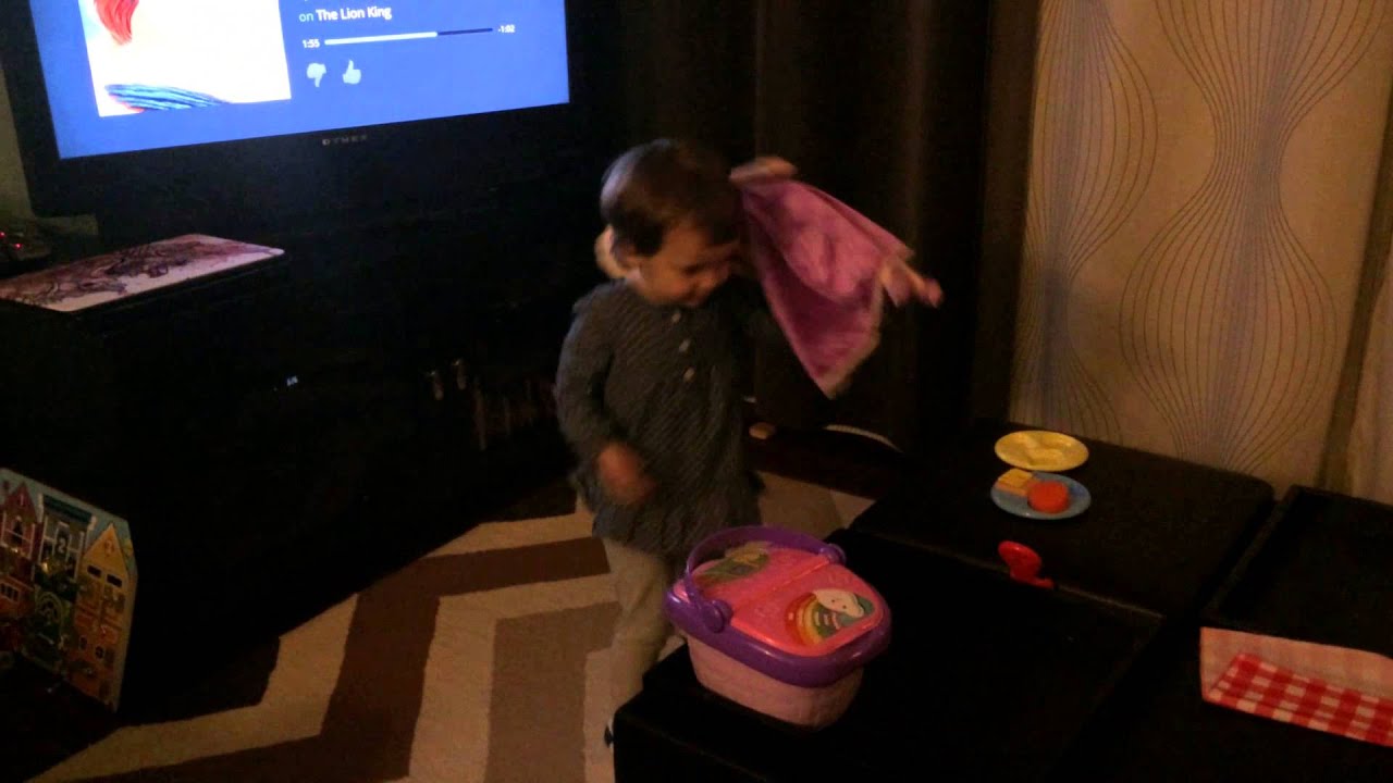 Veronica Dancing to Disney Music with Her Disney Princess - YouTube