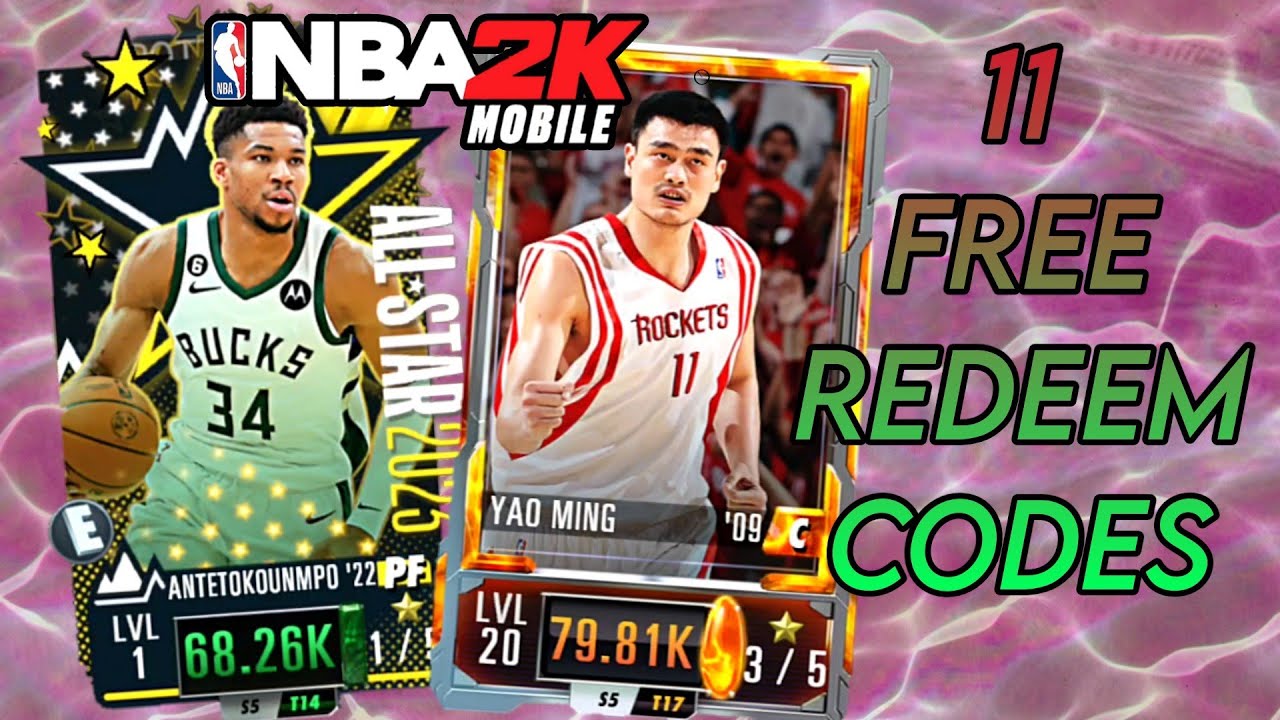 NEW 11 REDEEM CODES IN NBA 2K MOBILE - YouTube
