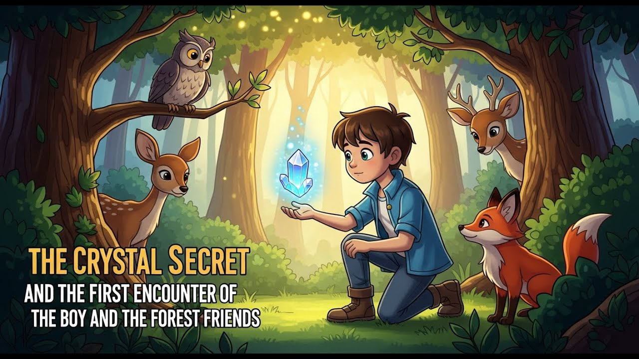 The Crystal Secret and the First Encounter of the Boy and the Forest ...