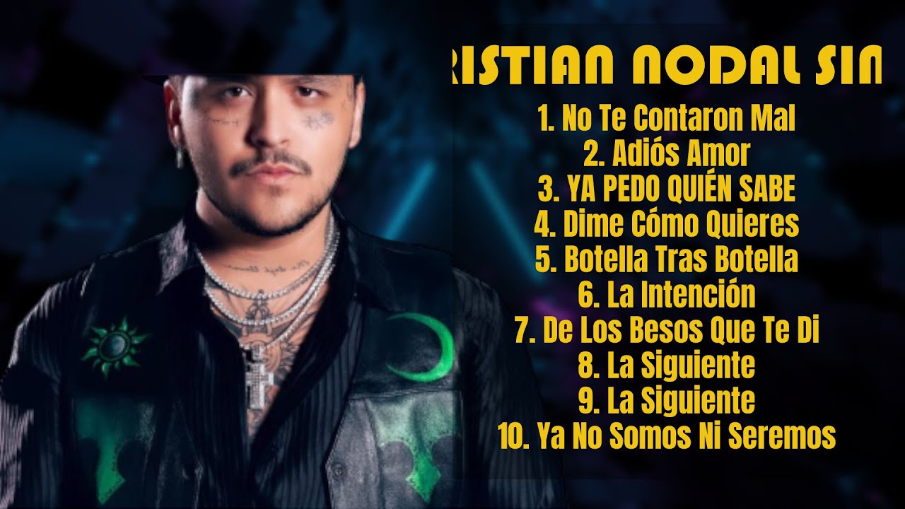 Christian Nodal Singer-Standout tracks of 2024-Greatest Hits Lineup ...