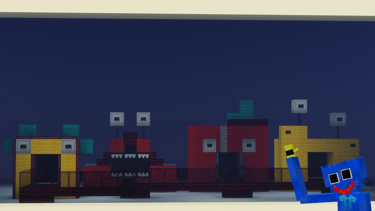 Minecraft: How to Make Poppy Playtime Friends - YouTube