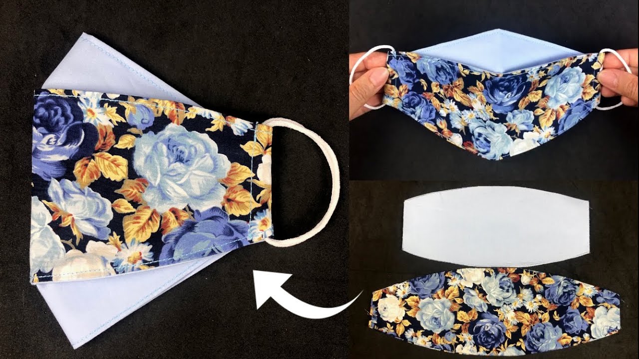 New style 🔥🔥 DIY Face mask | Face mask making sewing tutorial. - YouTube