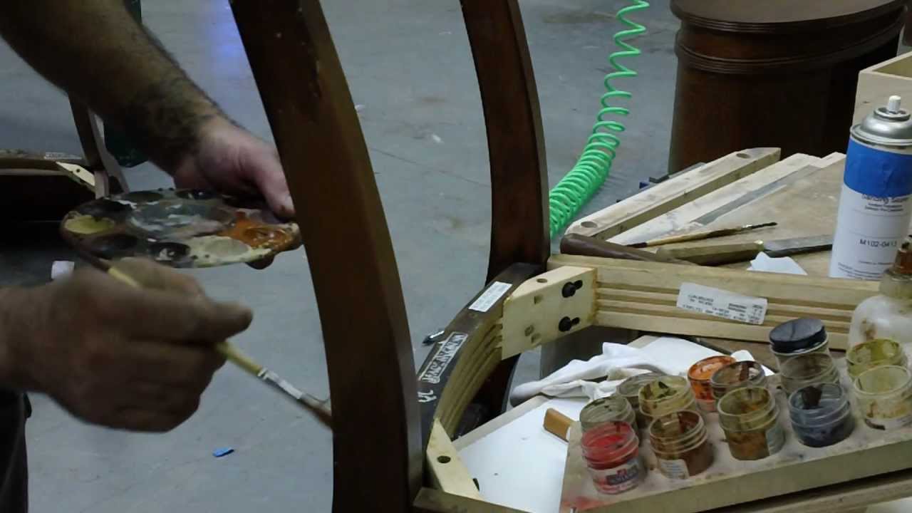 How To Touch Up Repaired Dining Room Chair YouTube how-to-touch-up-repaired-dining-room-chair-youtube