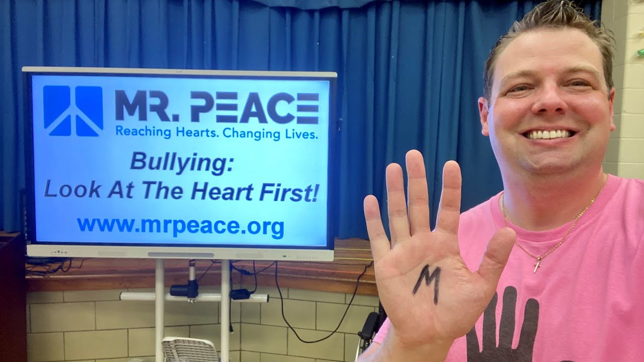 Mr. Peace Visits Longfields Elementary School in Forestville, Maryland ...