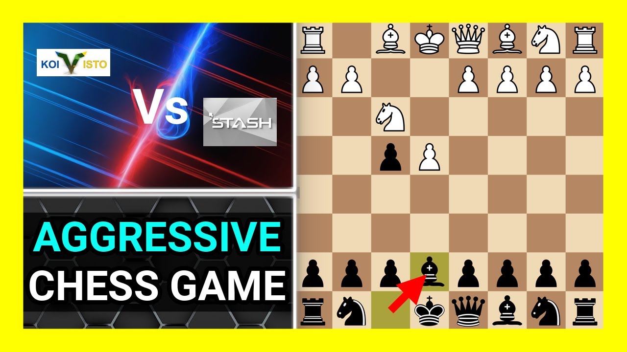 Aggressive Chess Engine Game, Koivisto 9.0 vs Stash 34.0, Watch and ...