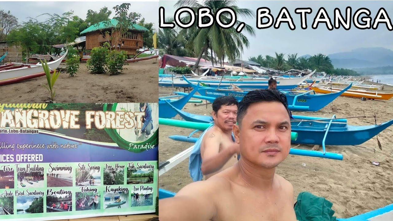Lobo Batangas White beach/Mangrove Forest - YouTube