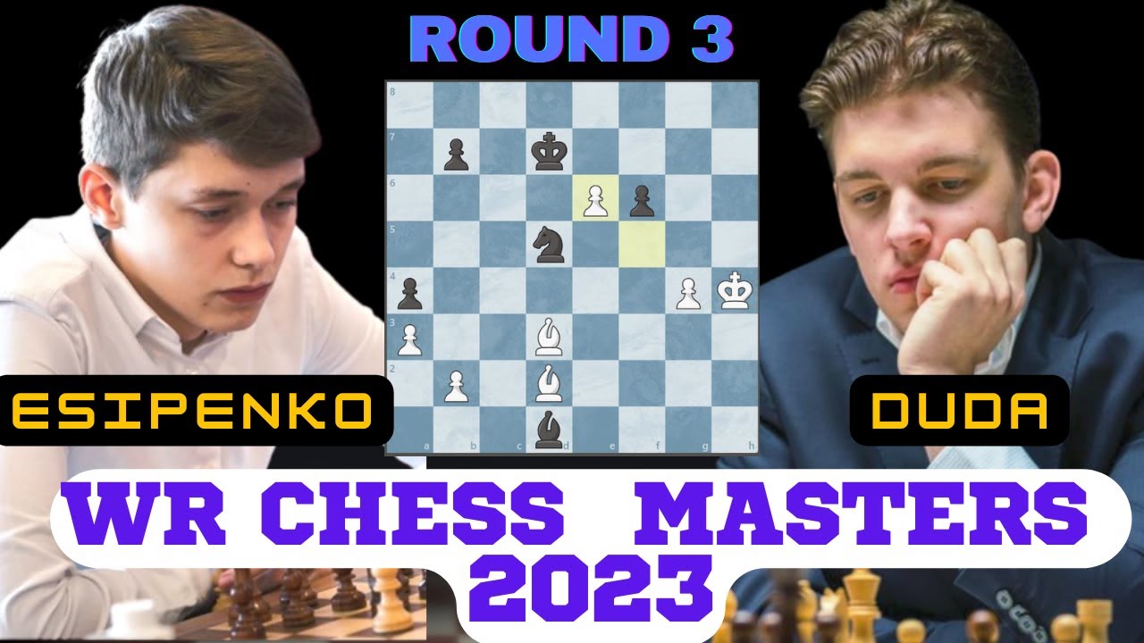 Andrey Esipenko vs Jan-Krzysztof Duda | WR Chess Masters 2023 | Round 3 ...