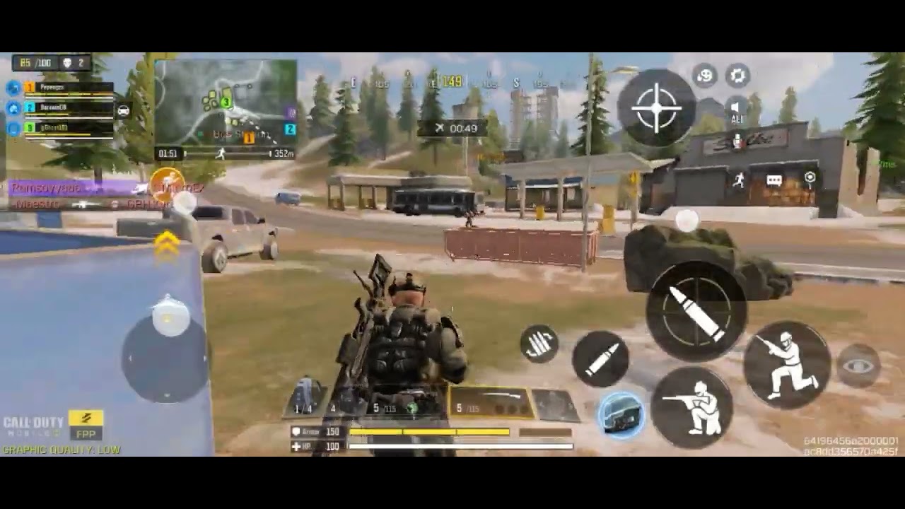 Battle Royale in codm part 3 - YouTube