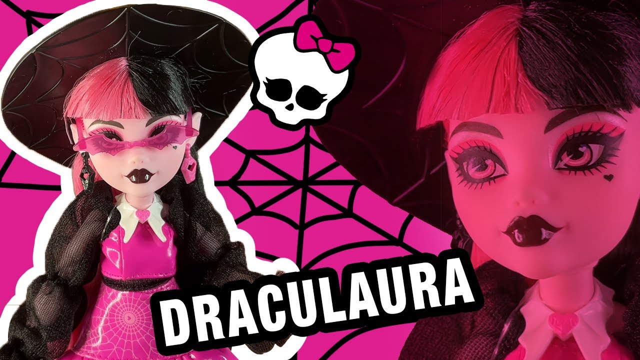 THE ICONIC HAT! 😍 | Monster High Draculaura Core Refresh doll unboxing ...