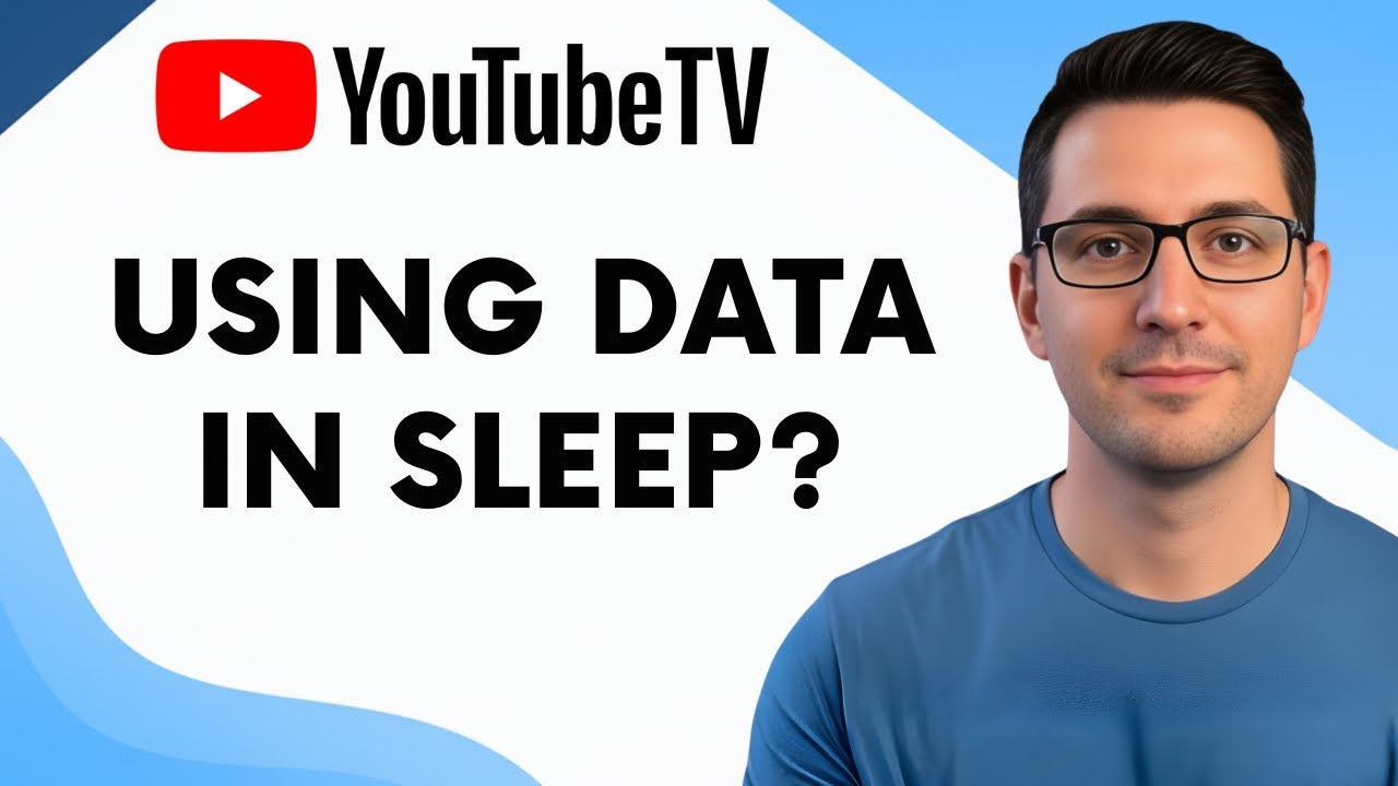 How to Turn Off Background Data on YouTube TV - YouTube