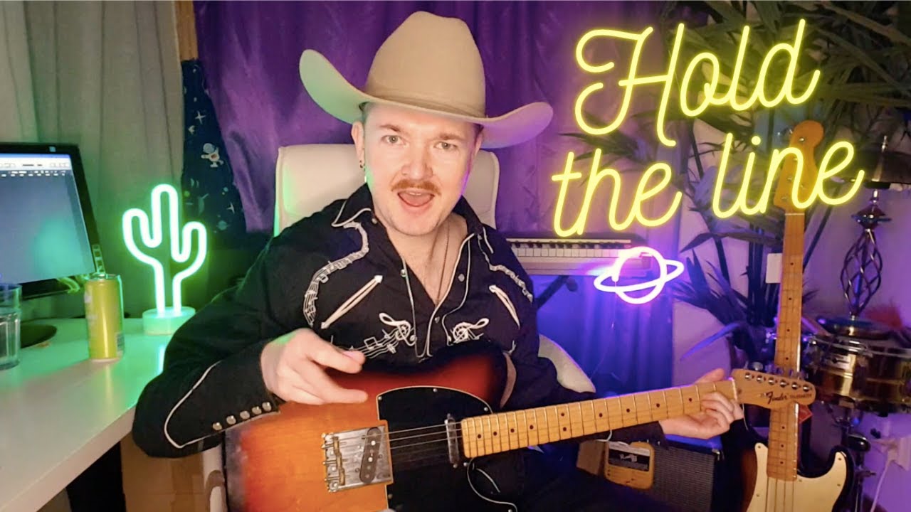 Hold The Line solo - Toto (Larry Peninsula Cover) - YouTube