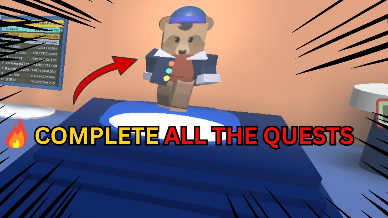 DAPPER BEAR 16TH QUEST COMPLETED | BEE SWARM SIMULATOR #roblox #gaming ...