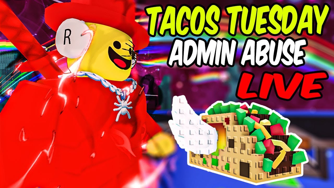 Tacos Tuesday Admin Abuse (Steal A Brainrot) #stealabrainrot #roblox ...