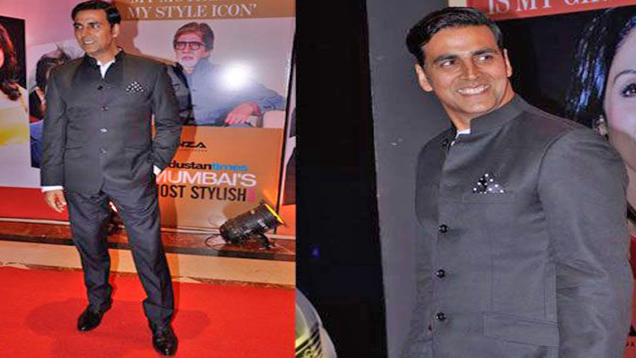 Akshay Kumar at HT Mumbai most stylish event - YouTube
