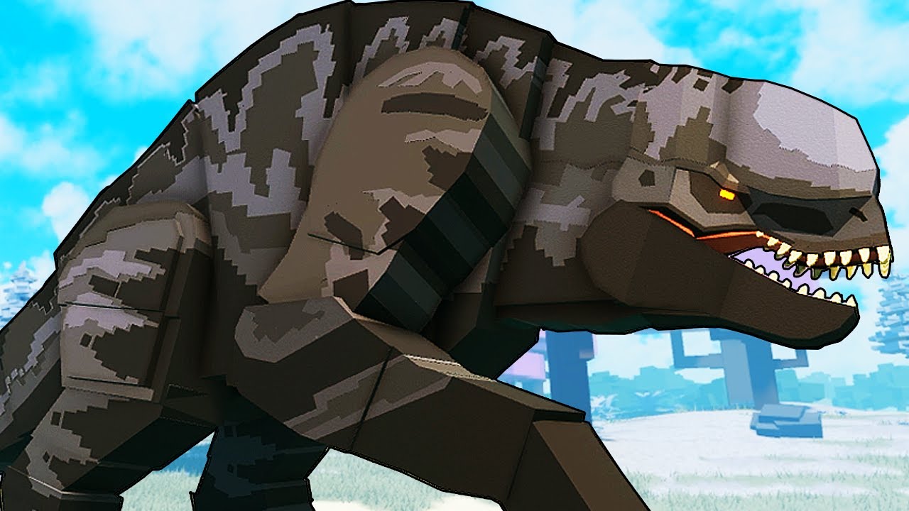 NEW JURASSIC REBIRTH DISTORTUS REX UPDATE! Drex Survival! - Roblox - YouTube