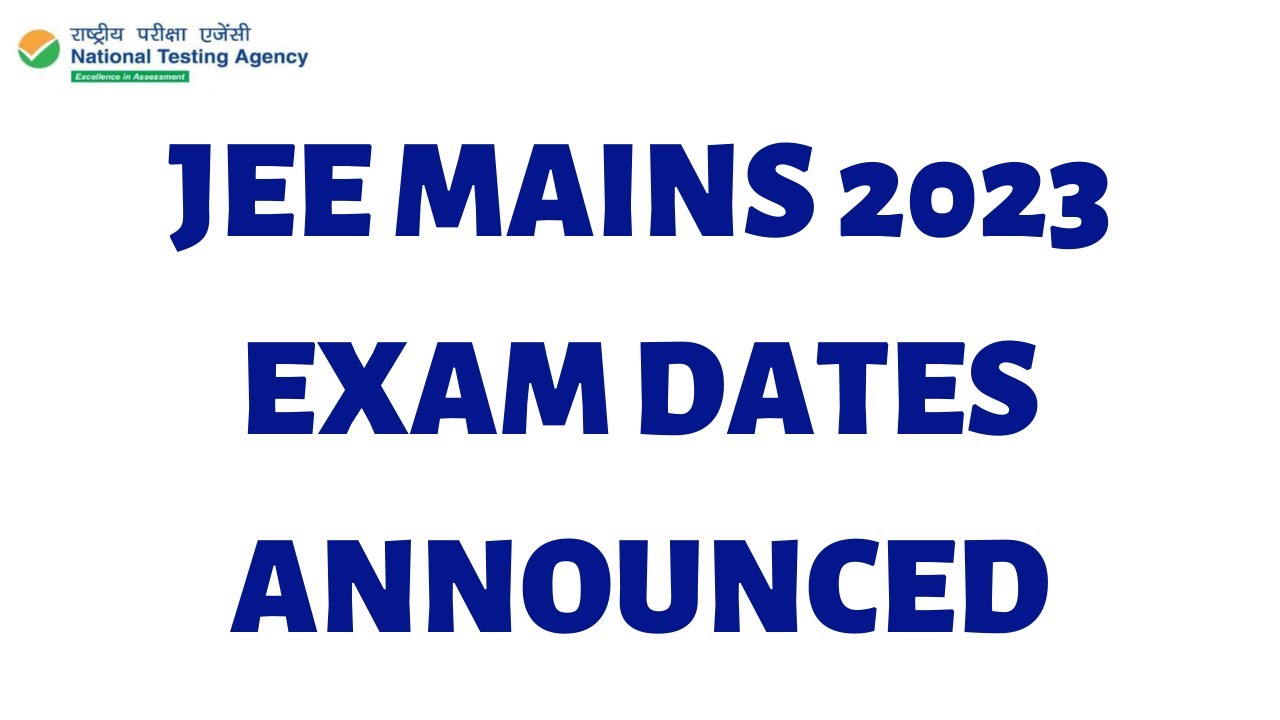 JEE MAINS 2023 EXAM DATES ANNOUNCEMENT BY CHAVAN SIR #C3 #TEAM_C3 # ...
