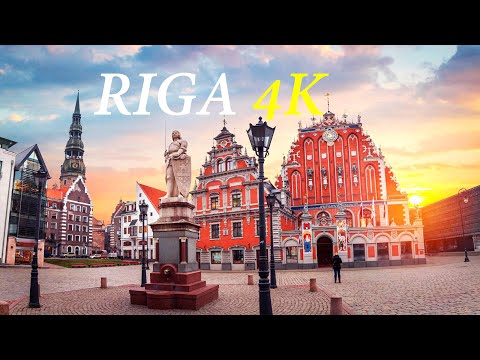 Beauty of Riga, Latvia in 4K | World in 4K