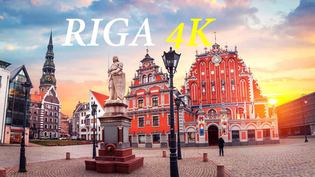 Beauty of Riga, Latvia in 4K | World in 4K - YouTube