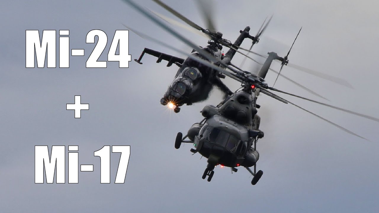 Mi-24 And Mi-17 Czech Choppers Pure Airshow - Superb Flying 19.6.2022 ...